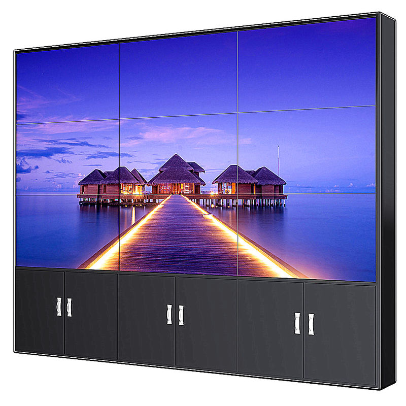 1.8mm 4k Video Wall Full Hd 55 Inch High Definition Clear Image Low ...